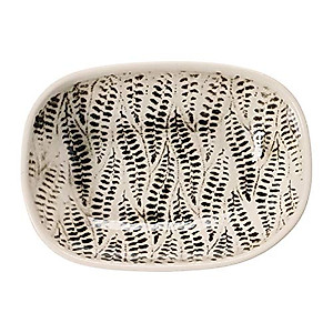 Creative Co-Op Set of 12, 5.5" L Stoneware Dish Serveware, Multi