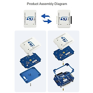 STLINK-V3SET Microcontrollers ST STM8 and STM32 MCU USB Swim JTAG SWD Modular Stand-Alone in-Circuit Debugger Programmer (SPI, I2C, CAN, GPIOs) @XYG