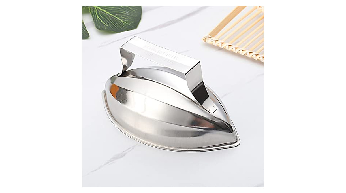 Iwinna Stainless Steel Papaya Rice Mold for Creative Meal Presentation