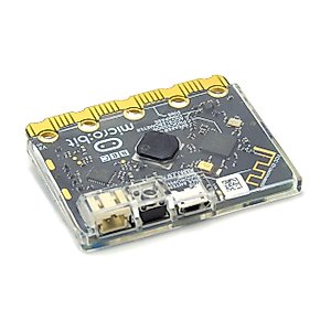 Multicomp Pro BBC Micro:bit Starter Kit with V2.2 Micro:bit Board, User Guide, Protective Case, Battery Holder with On/Off Switch, USB Cable and 2 x AAA Batteries