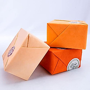 MR FIVE 60 Sheets Gift Tissue Paper Bulk,20" x 14",Tissue Paper for Gift Bags,DIY and Crafts,Gift Wrapping Tissue Paper for Fall Halloween Birthday Wedding Holiday, 3 Colors (Orange)