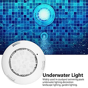 Tnfeeon Led Pool Light, Waterproof Pool Lights Underwater Lamp for Courtyard for Swimming Pools for Landscape for Garden