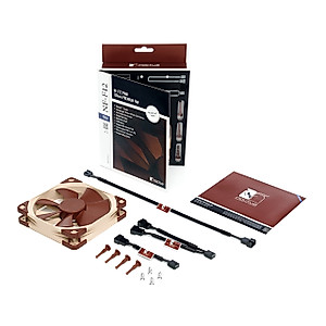 Noctua NF-F12 PWM, Premium Quiet Fan, 4-Pin (120mm, Brown)