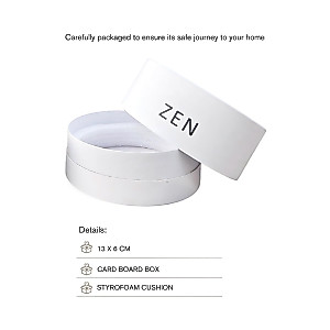 Generic Zen Candles - Concrete Plant Pot Decor Reusable Amber Wood Jasmine Baccarat Rouge Sandalwood Violet Le Labo Santal Oud Vanilla Bond Nomad Musk Rose (Oud & Vanilla, Medium), Gray