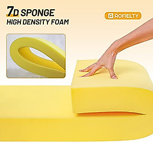 ROFIELTY Custom Bench Cushion Window Seat Cushions Indoor Bench Cushion Bay Window Cushion for Bench Cushions for Indoor Furniture Bench Pads (Red,47x16x2Inch)