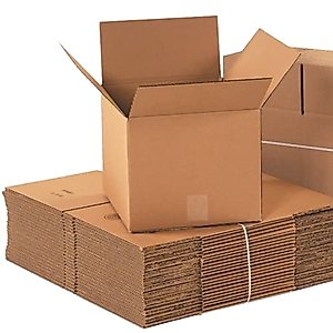 Aviditi Shipping Boxes Small 12"L x 12"W x 12"H, 25-Pack | Corrugated Cardboard Box for Packing, Moving and Storage