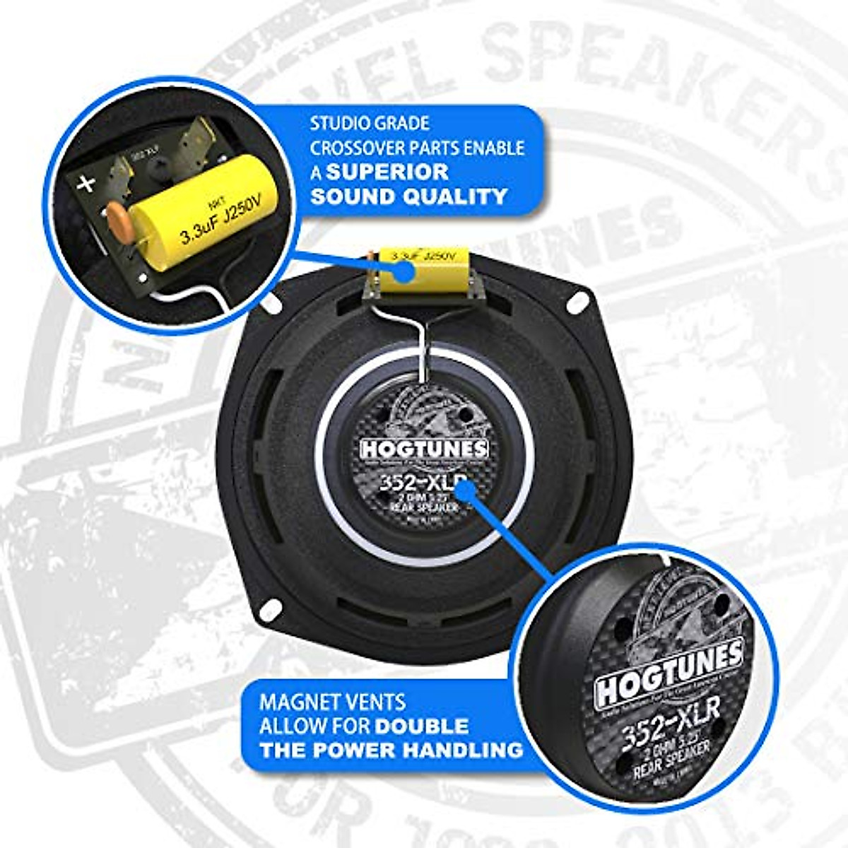 Hogtunes XL Series Rear Speakers