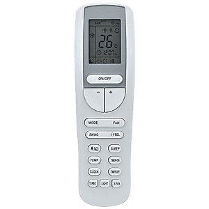 Meide YAA1FB White Universal Air Conditioner Remote Control Only for YAA1FB YAA1FBF YAA1FB1 YAA1FB1F
