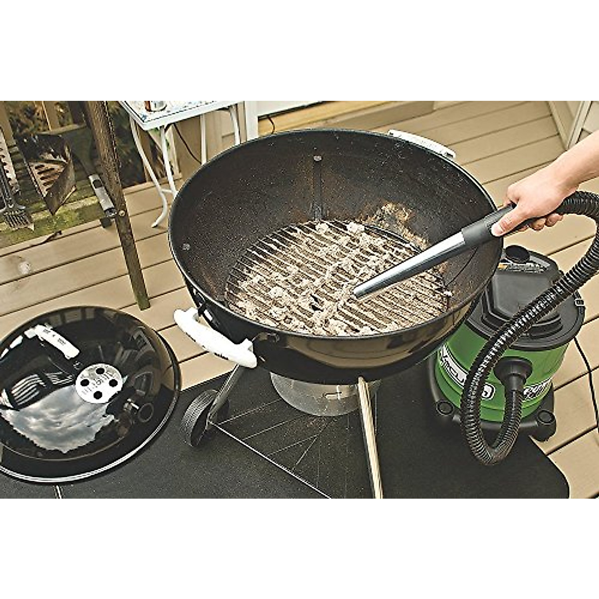 PowerSmith PAVC101 10 Amp Ash Vacuum,Green / Black