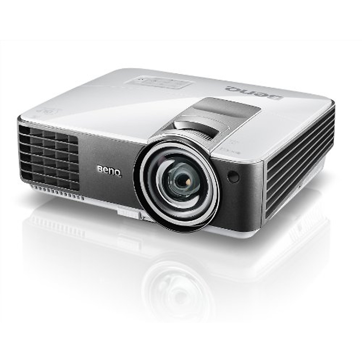 BenQ MW814ST 2500 Lumen WXGA Short Throw 3D DLP Projector,Black/silver