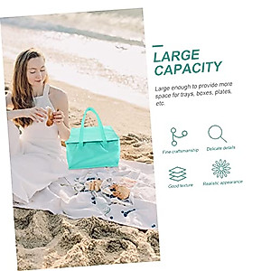 SOLUSTRE Commercial Insulated Bag Insulation Bag Cooler Bag Portable Backpack Tote Lunch Bag Tote Backpack Insulated Takeout Food Bag Pizza Backpacks Fresh Preservation Bag