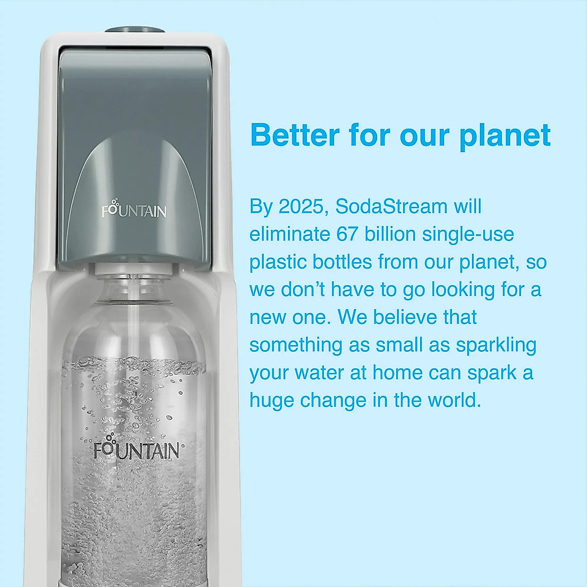 SodaStream Fountain Sparkling Water Maker Kit