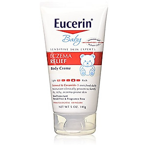 Eucerin Ecxema Bby Rlf Bd Size 5z Eucerin Baby Eczema Relief Body Creme 5z (Pack of 3)