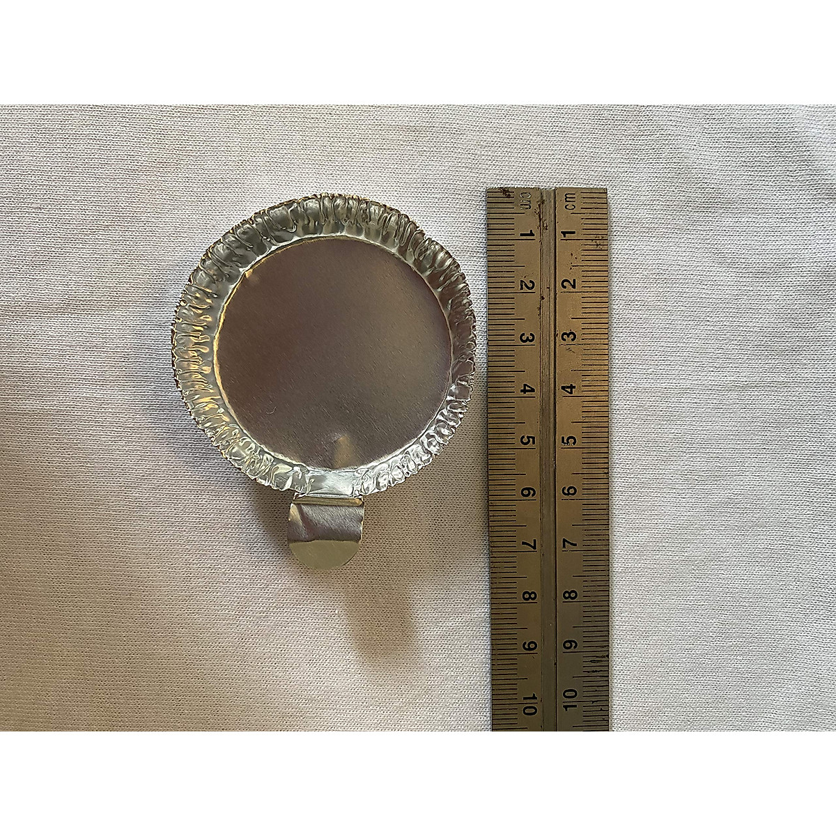 Weighing Boats,W-B43-AL-500, Aluminum, 43mm, Small, with Handle, Pack of 500