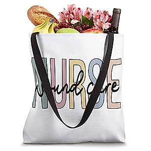 Wound Care Nursing Boho Wound Care Nurse Tote Bag