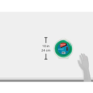 Makita T-03361 Round Trimmer Line, 0.080”, Green, 400’, 1 lbs.