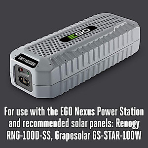 EGO Power+ CH1800 Nexus Solar Panel Charger, Grey