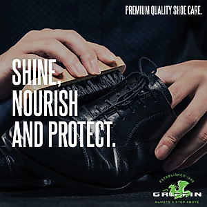 Griffin Leather Shoe Polish Cordovan 1.125 oz Made in The USA Shoe Shine, Polish, Restore