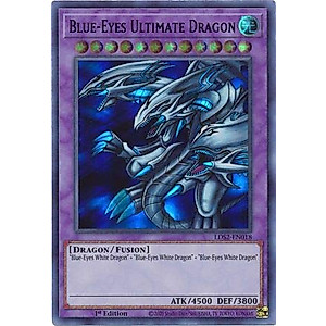 Blue-Eyes Ultimate Dragon (Purple) - LDS2-EN018 - Ultra Rare - 1st Edition