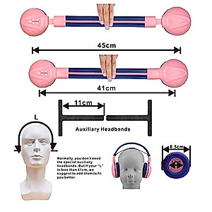 2 Pack of SIMOLIO Wireless Bluetooth Kids Headphone with Hard Case,Wireless Kids Safe Headphone Volume Limited, Wireless Headphones for Girls,Boys,Over-Ear Kids Headphone for School,Travel (Mint,Pink)