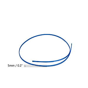 Plastic Welding Rods PE Welder Rods for Plastic Welder Gun/Hot Air Gun Blue 39 Inches Length 6Pcs,Aicosineg