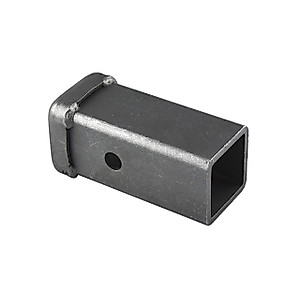 TOPTOW 64453-2 Trailer Hitch Receiver Tube 2-inch X 6-inch Length Storage Box, Weld on Raw Steel, 2 Packs…