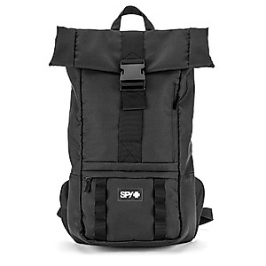 Voyager Backpack, Laptop Daypack, Water-Resistant 600D Polyester #SP4111 (Black)