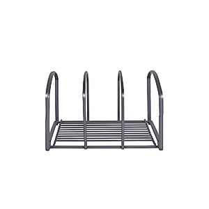 DecoBros Kitchen Houseware Organizer Pantry Rack, Silver