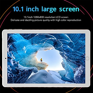 10.1 Inch Tablet Android Tablet, 3G Calling Tablet, Quad Core Processor, 4G RAM 64G ROM, HD LCD Touch Screen, 2MP+5MP Dual Camera, WiFi, Bluetooth4.0, 5500mAh Battery