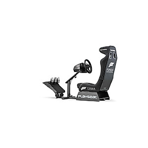 Playseat Evolution Pro Sim Racing Cockpit | Comfortable Racing Simulator Cockpit | Adjustable | Compatible with All Steering Wheels & Pedals on The Market | Supports PC & Console | Forza Motorsport