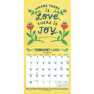 Wonder Wall Calendar 2021