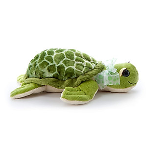 The Petting Zoo, Lash'z Sea Turtle Stuffed Animal, Gifts for Girls, Plush Toy 12 inches