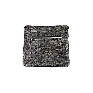 DIME BAGS Urban Tote | Hemp Unisex Purse | Spacious Storage and Adjustable, Removable Shoulder Strap (Concrete)