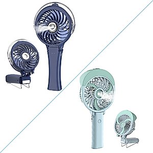Handheld Misting Fan+ Portable Misting Fan with 55ml Tank