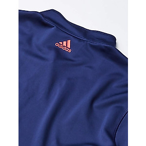 Adidas Golf USA Golf Lightweight Layering Top, Dark Blue/White, Small