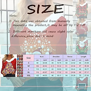 Ugly Christmas Sweater 90s Fashion for Women t Shirt Winter Holiday tees Pullovers 2023 Fall Cap Sleeve Shrugs Sexy deep v Neck Grey Sweatshirt Cargo Joggers for Women Christmas Merry Clothes