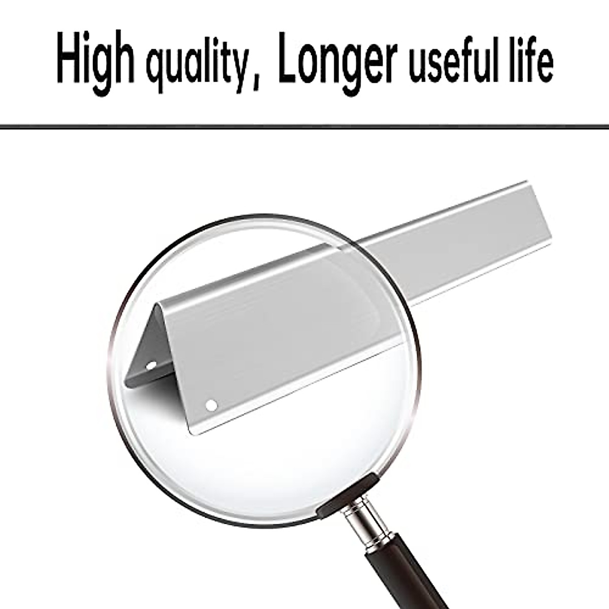 Kalomo 15.3" Grill Flavorizer Bars Accessories for Weber 7636, Grill Flavor Bars BBQ Gas Grill Replacement Parts for Weber 46510001, 47513101, Spirit 300 Series, Spirit E-310, E-320, S-330