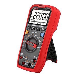 UNI-T Digital Multimeter UT61E Plus UT61E+ 22000 Counts True RMS 1000V AC DC USB Transmission NCV Voltage AC/DC Current Resistance Capacitance Frequency Duty Cycle Bandwidth hFE Peak Hold