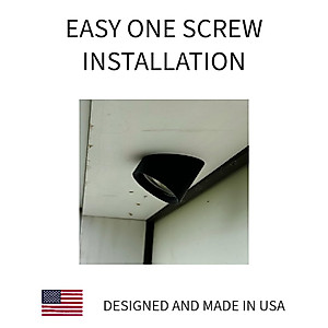 Mavnek Angled Ceiling or Wall Mount Magnetic Replacement Base Plate for Google Nest Outdoor Camera (Battery), Strong Neodymium Magnet, Wireless Camera Not Included