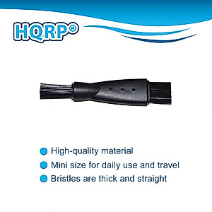 HQRP 3-pack Cleaning Brush Compatible with Philips Norelco QG3385 XA525 YS524 AT895 PT724 AT790 AT810 AT815 1190XD AT895 1255X HQ6710 HQ6725 HQ6730 RQ1062 HQ817 Electric Shaver, Trimmer