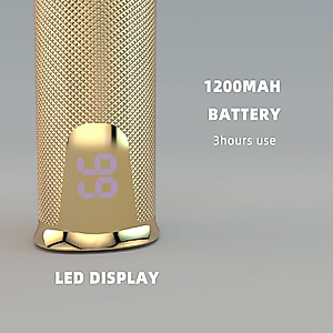 NIKULA STAR clippers for hair cutting,liners for men clippers,t blade trimmer for men,edgers clippers for men,cordless zero gapped trimmer hair clippe rechargeable with display for man ,woman (golden)