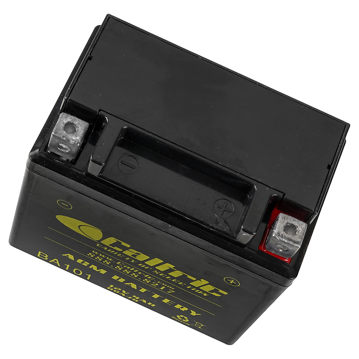 Caltric Agm Battery Compatible with Kymco Mongoose 70 2006 2007 2009
