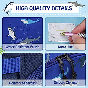 VX VONXURY Kids Backpack,Cute Preschool Toddler Schoolbag for Boys Girls with Chest Strap