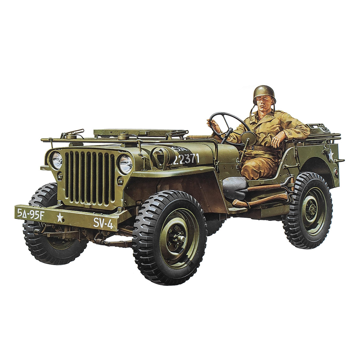 TAMIYA Jeep Willys 1/4 Ton 4X4 Hobby Model Kit