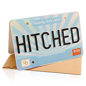 GIFTING GIGGLES Funny Wedding Card for couple | Newly Weds | Marriage Card for Couple | Wedding Day Congrats Gift | Congratulations Card | Premium Quality BIG [ 9 inch x 6 inch]