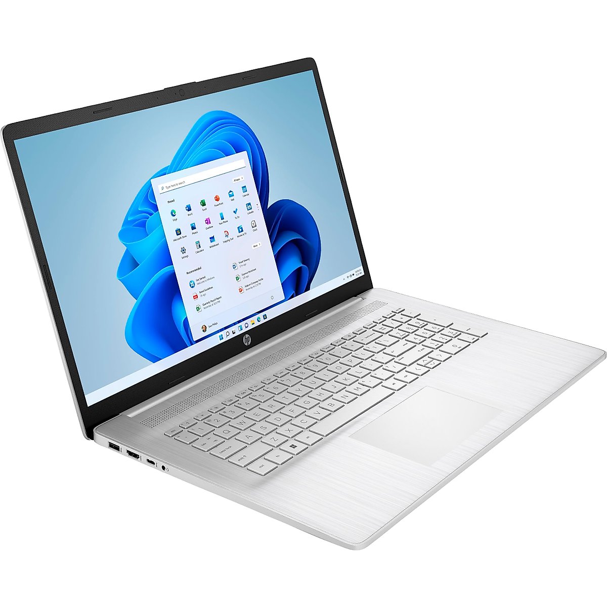 HP 2023 Newest Laptop, 17.3 Inch Display, Intel Core i3-1125G4 Processor, 32GB RAM, 2TB SSD, Intel UHD Graphics, WiFi, Bluetooth, USB-A&C, Fast Charge, Camera, Windows 11 Home in S Mode