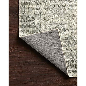 Loloi II Skye Collection SKY-14 NATURAL / SAGE, Traditional 5'-0" x 7'-6" Area Rug