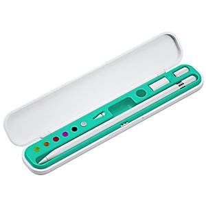 WixGear Case for Apple Pencil and Holder with Tip Storage Box for Apple Pencil 1st and 2nd Generation - Protective Carrying Case with Magnetic Cap Slot, 5 Silicone Cap Holders, Charging Adapter Slot
