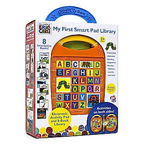 World of Eric Carle, My First Smart Pad Library Electronic Activity Pad and 8-Book Library - PI KIds