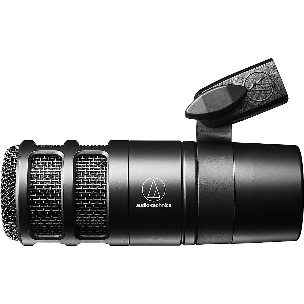 Audio Technica AT2040 Mic 20 Series Front Address Dynamic Mic + Tripod Base Mic Stand with Boom + Pop Filter + Microphone Cable - Top Value